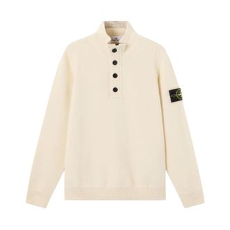 Stone Island Homme, Pulls, Beige, Taille: L Col roul&eacute;s