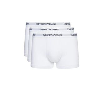 Emporio Armani Lot de trois boxers en coton m&eacute;lang&eacute;
