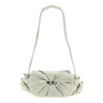 Diesel Femme, Sacs, Beige, Taille: ONE Size Scrunch-D Shoulder S sac bandouli&egrave;re
