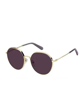 Marc Jacobs MARC Round Metal Frame Sunglasses - Gold
