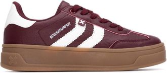 Xti Sportschuhe Sneaker Damen Bordeaux - Bequeme und vielseitige Schuhe - Casual Mode - Modell 14458507 (Größe 37)