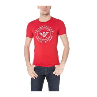Armani Jeans Sweatshirts - - Tops - Herren - Rot - XL