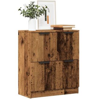 vidaXL Buffet vieux bois 60x30x70 cm bois ding&eacute;nierie Vidaxl