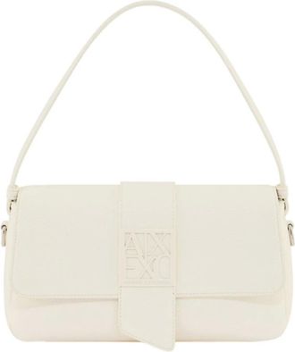 A|X Armani Exchange Femme, Sacs, Beige, Taille: ONE Size Sac bandouli&egrave;re couleur unie
