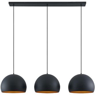 Lindby Lindby - Suspension &agrave; intensit&eacute; variable Tarjei en m&eacute;tal pour salon & salle &agrave; manger