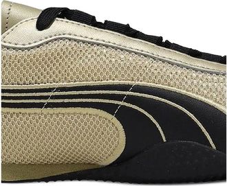 Puma Gold-Tone Mesh Sneakers - Gold