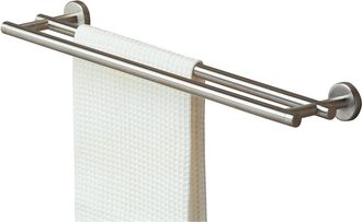 Tiger Boston Handtuchreck doppelt, Edelstahl geb&uuml;rstet, 13x5 cm