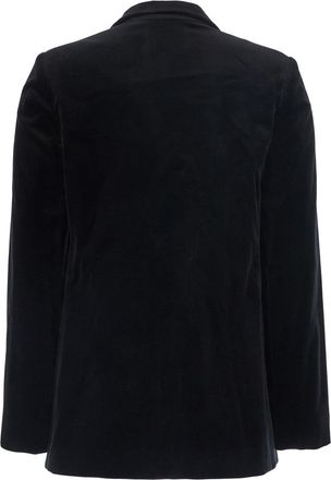 Antonelli Womens Velvet Jacket Galbusera Black Blazers