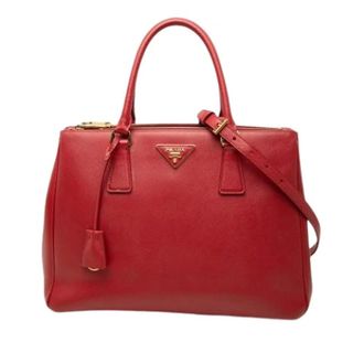 Prada Sac cabas Galleria Pre-owned - Femme - Pre-owned - Rouge - Taille: ONE Size