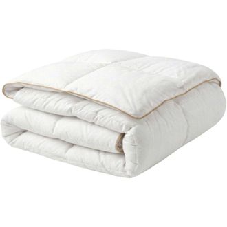 Beliani Bettdecke Entendaunen Mittelwarm EIGER 200 x 200 cm