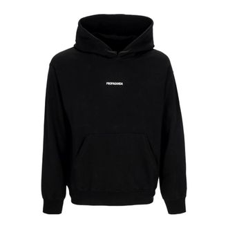 PROPAGANDA Schwarzer Leichter Kapuzenpullover Sunset - - Sweatshirts & Hoodies - Herren - Schwarzk - XL