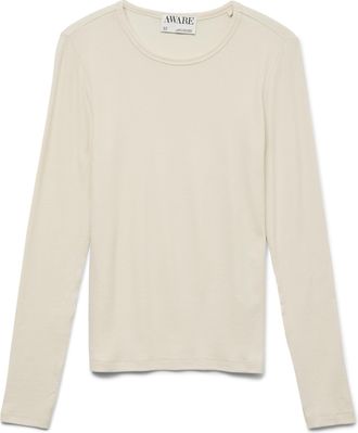 Vero Moda Awirwina Ls O-Neck Top Noos