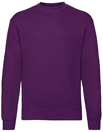Fruit Of The Loom 12200B - Sweat-shirt - homme - Rouge ( Burgundy) - Taille XL (DE: 56/58)