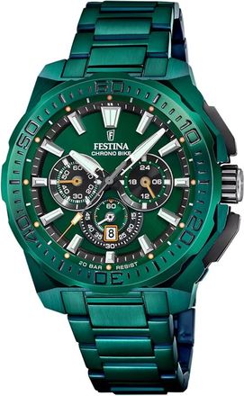 Festina Homme, Accessoires, Vert, Taille: ONE Size Chrono Bike Special Edition