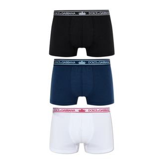 Dolce & Gabbana Dreierpack Logo-Boxershorts - - Underwear - Herren - Mehrfarbig - L