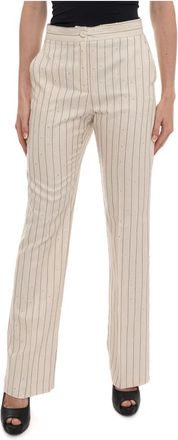 Pennyblack Femme, Pantalons, Beige, Taille: 42 FR Pbpquiete Straight Leg Pants