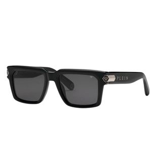 Philipp Plein Lunettes de soleil Spp181M 0700 - Homme - Accessoires - Noir - Taille: 54 MM
