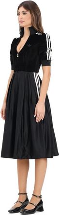 adidas Femme, Robes, Noir, Taille: 38 FR Dirndl Midi Dress