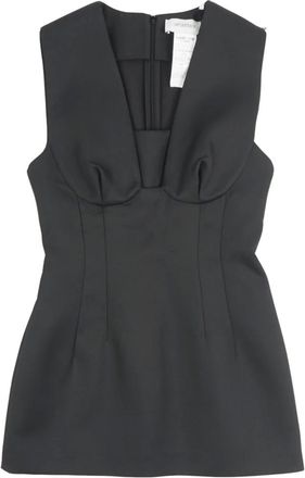 Max Mara Femme, Tops, Noir, Taille: 36 FR Haut en maille de viscose m&eacute;lang&eacute;e