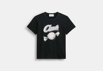 Coach Candy 90s-T-Shirt Aus Biobaumwolle