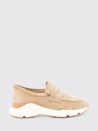 Tod's Mocassins en daim avec barrette et semelle en caoutchouc