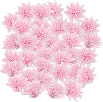 Lurrose 100 St&uuml;ck 100 teiliges Diffuser Chrysanthemen aus PE Aromatherapie Zubeh&ouml;r f&uuml;r &Auml;therische &Ouml;le Schnell Absorbierende Duftdekorationen f&uuml;r Wohnzimmer B&uuml;