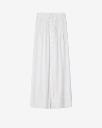 Isabel Marant Jupe Loraine - Femme - Blanc - Taille34 - Marant &Eacute;toile