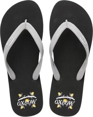 Oxbow Tongs VRIYO Noir Hiver 2025 Extérieur 2 : 100% Styrène-Ethylène-ButylèneExtérieur : 100% EVA recyclé