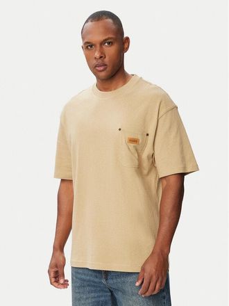 HUGO BOSS T-Shirt Nevado 50564045 Beige Loose Fit
