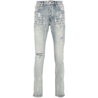 Purple Homme, Jeans, Bleu, Taille: W32 Jean Bleu Vintage avec D&eacute;chirures