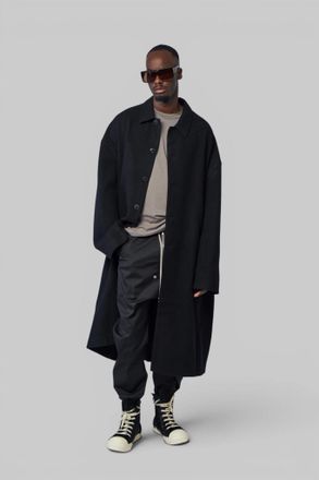 Rick Owens Cappotto - Buttoned Brad Coat