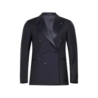 Tagliatore Double-breasted Peak-lapel Suit