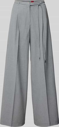 HUGO BOSS Weite Hose mit Viskose-Anteil Modell HAMINDE