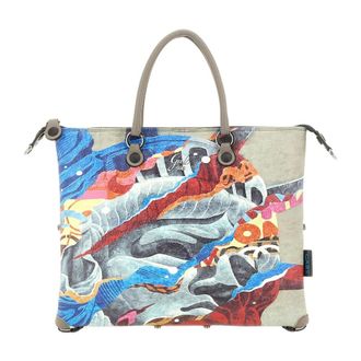 Gabs Wandelbare Leder Reise Print Tasche - - Bags - Damen - Braun - ONE SIZE