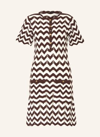 Maje Strickkleid braun
