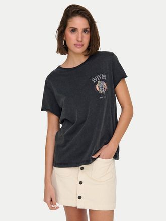 Only T-Shirt Lucy 15336965 Grau Regular Fit