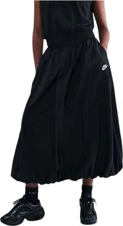 Nike Femme, Sport, Noir, Taille: 38 FR Midi Skirts