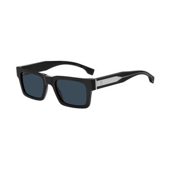 HUGO BOSS Lunettes de soleil 1855/S - Homme - Accessoires - Noir - Taille: 52 MM