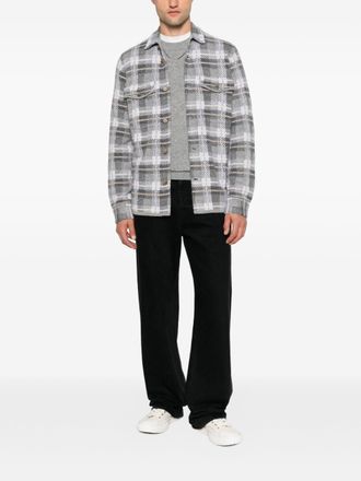 Guest In Residence Plaid Shirt - Grey