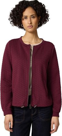Street One Damen Zipper Jacke mit Struktur