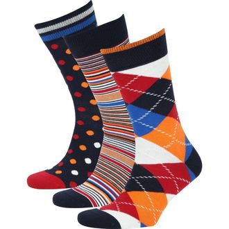 Suitable Chaussettes Lot de 3 paires Orange