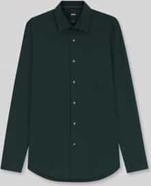 HUGO BOSS Slim Fit Businesshemd aus Baumwoll-Mix Modell HANK