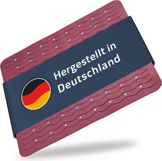 Ridder Duscheinlage Playa ca. 54x54cm, lila, 100% TPE | Made in Germany Duschmatte aus hautfreundlichem TPE. Maschinenfeste Antirutschmatte mit Saugn&auml;pfen & 