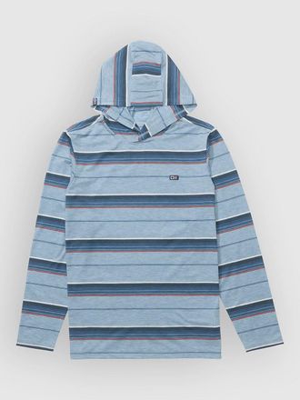 Salty Crew Seaway Uv Hoodie Longsleeve Lycra bleu