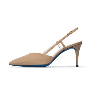 Loriblu Slingback in vernice cipria - - Shoes - Damen - Beige - 35 EU