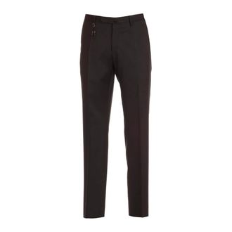 Incotex Schmal geschnittene Hose - - Trousers - Herren - Schwarzk - 2XL