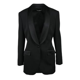Dolce & Gabbana Giacca Smoking - - Jackets - Damen - Schwarzk - M