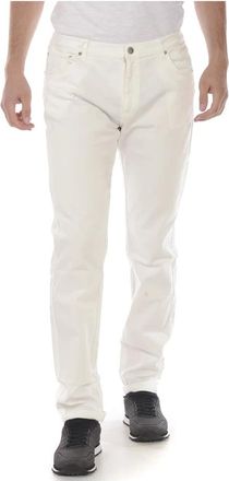 Daniele Alessandrini Homme, Jeans, Blanc, Taille: W36 Jeans Slim-fit
