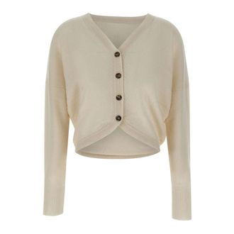 Marella Cardigan Alacre - Femme - Pulls - Beige - Taille: 40 FR