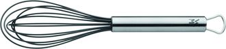 WMF Profi Plus Schneebesen mit Silikondrähte 20 cm, Cromargan Edelstahl mattiert, Silikon, Rührbesen, Quirl, spülmaschinengeeignet, hitzebeständig bis 200
